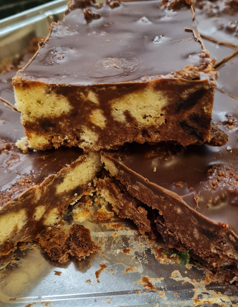Chocolate Tiffin Traybake – Haighs Bakery